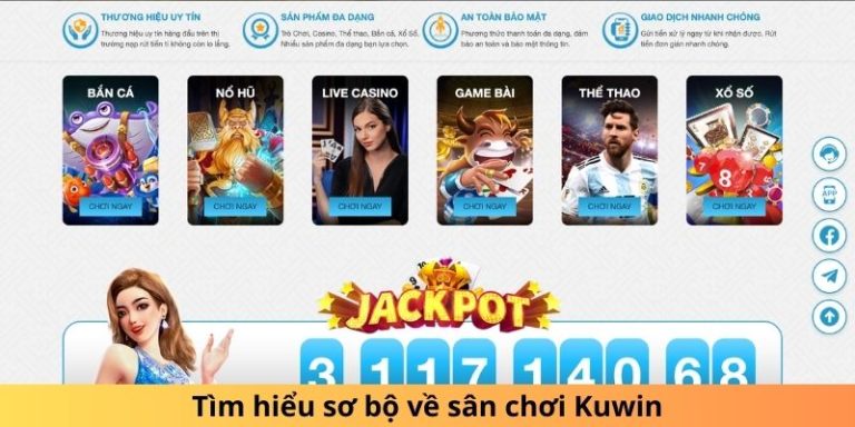 Kuwin - Sảnh Chơi Casino Trực Tuyến Duy Nhất Không Bị Chặn